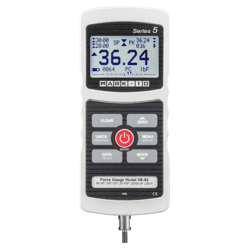Series 5 Force Gauges | Mark-10 Force and Torque Measurement